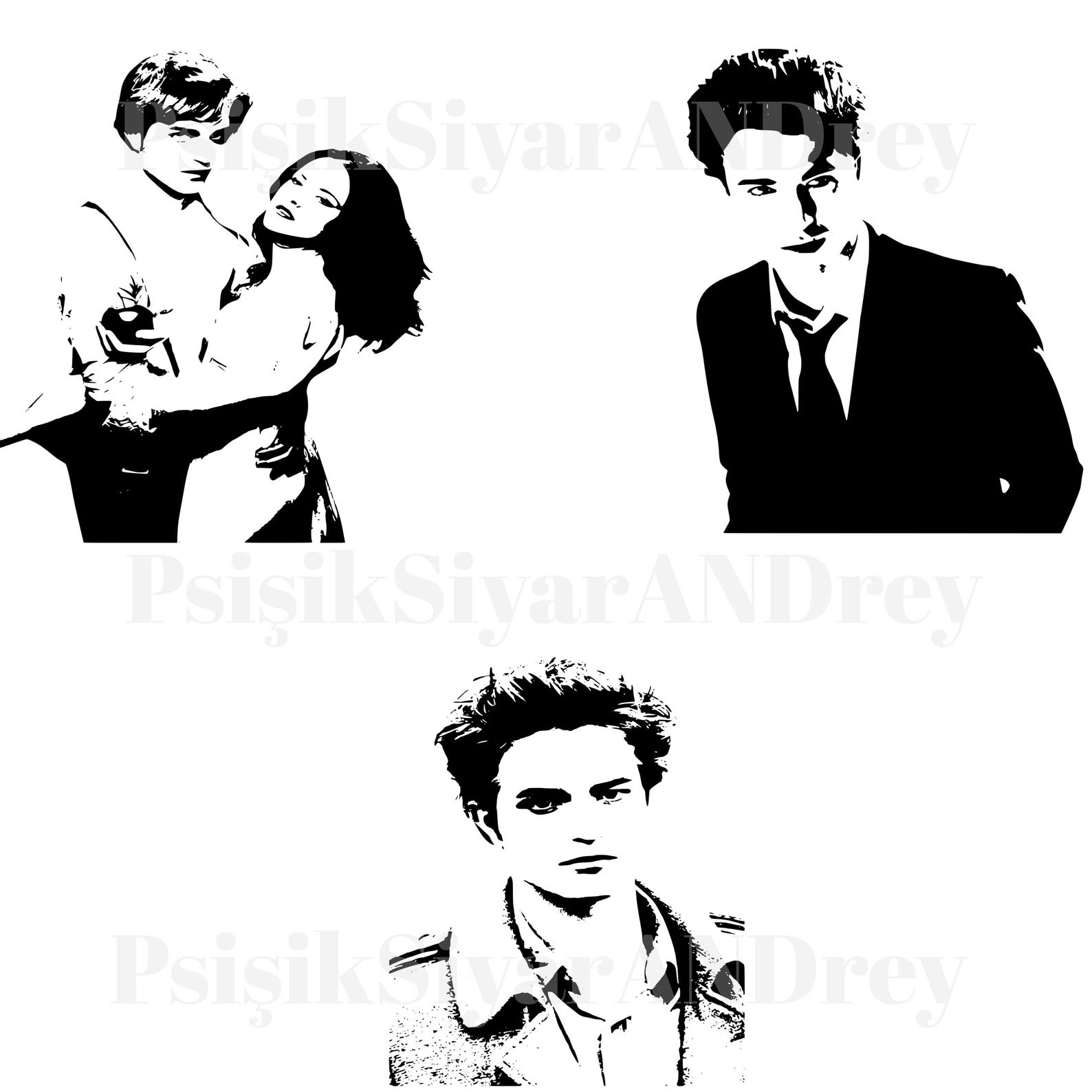 10 Digital SVG Png Eps Pdf Svg Dxf Twilight Bella Edward Alice and ...