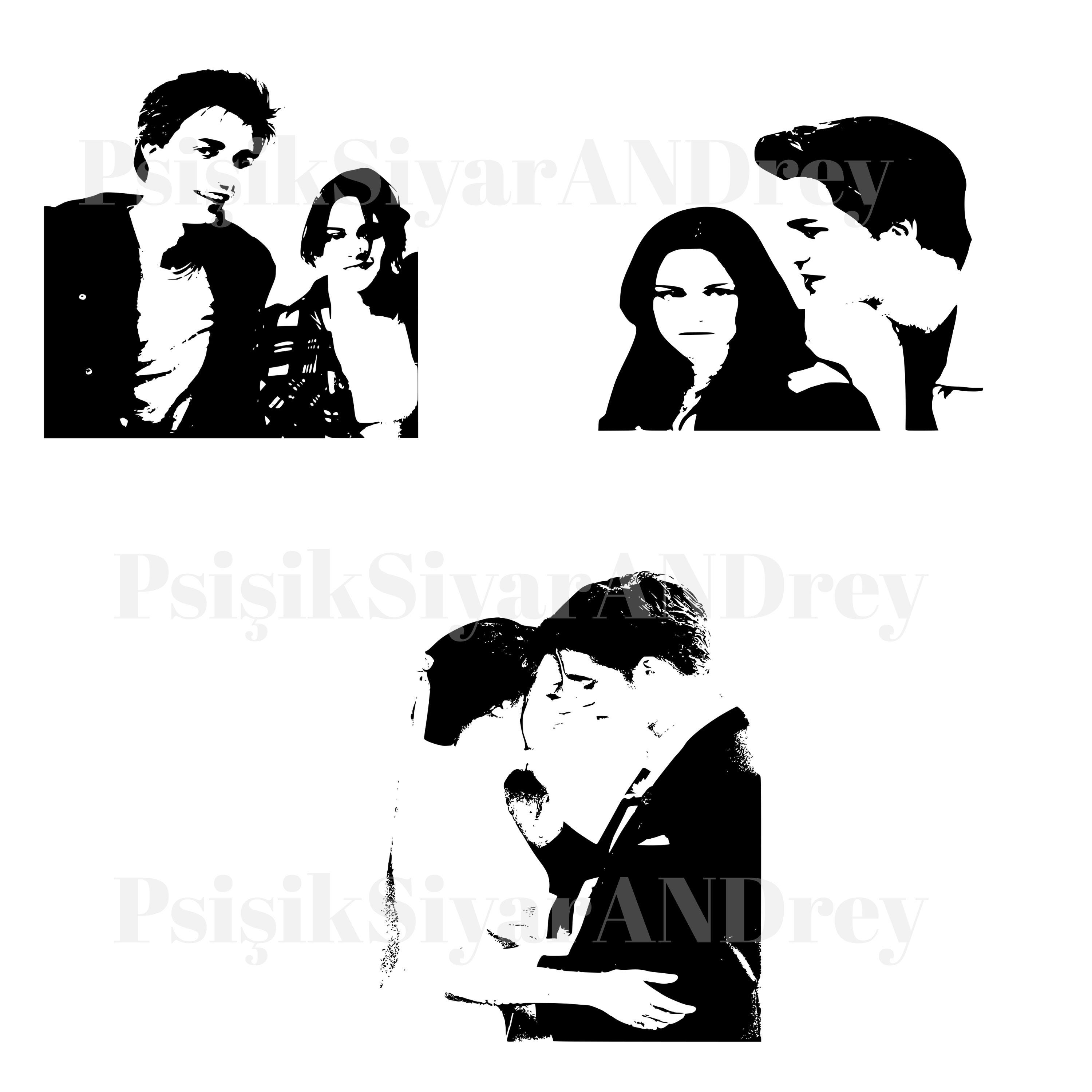 10 Digital SVG Png Eps Pdf Svg Dxf Twilight Bella Edward Alice and ...