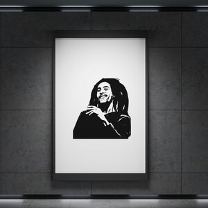 Bob Marley Svg Bundle -bob Marley Laser Cut File -svg Png Dxf Eps Pdf ...