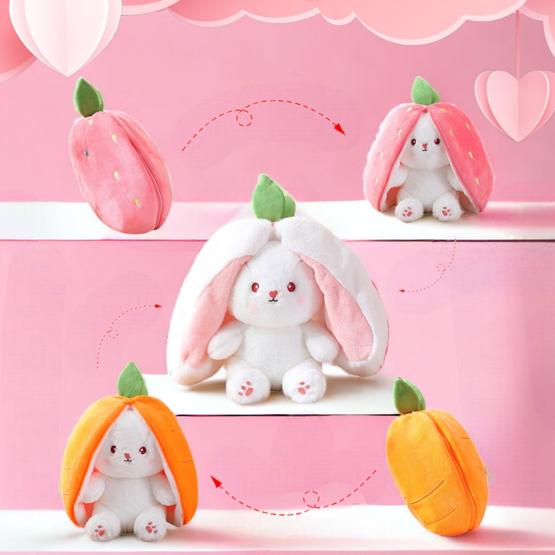 Kawaii Cute Bunnyplush Transforming Two in One Bunni Plushi - Etsy