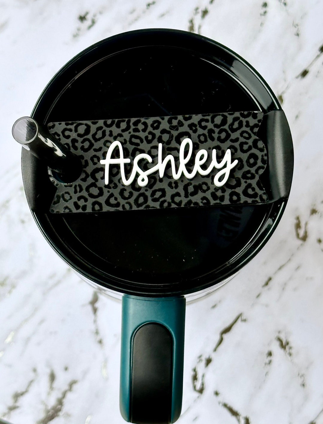40oz/30oz Tumbler Topper, Stanley Topper, Personalized Name Plate ...