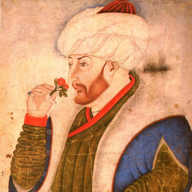 Mehmed the Conqueror Poster Fatih Sultan Mehmed Portrait Fatih Sultan ...