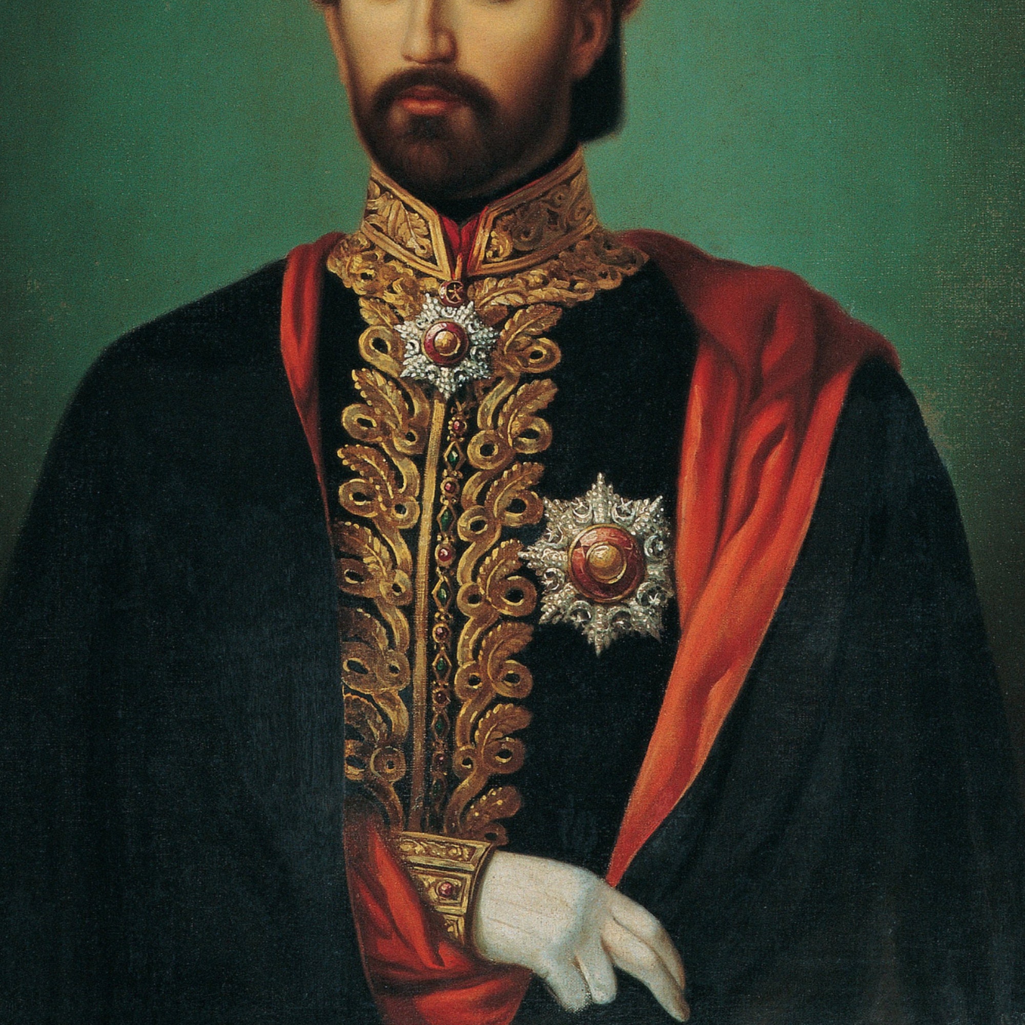 Turkish Sultan Abdulmejid Poster Ottoman Sultans Poster Historical ...