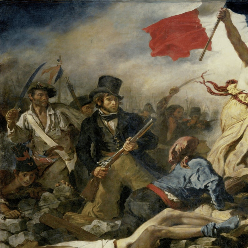 Liberty Leading the People (1830) by Eugene Delacroix | French ...