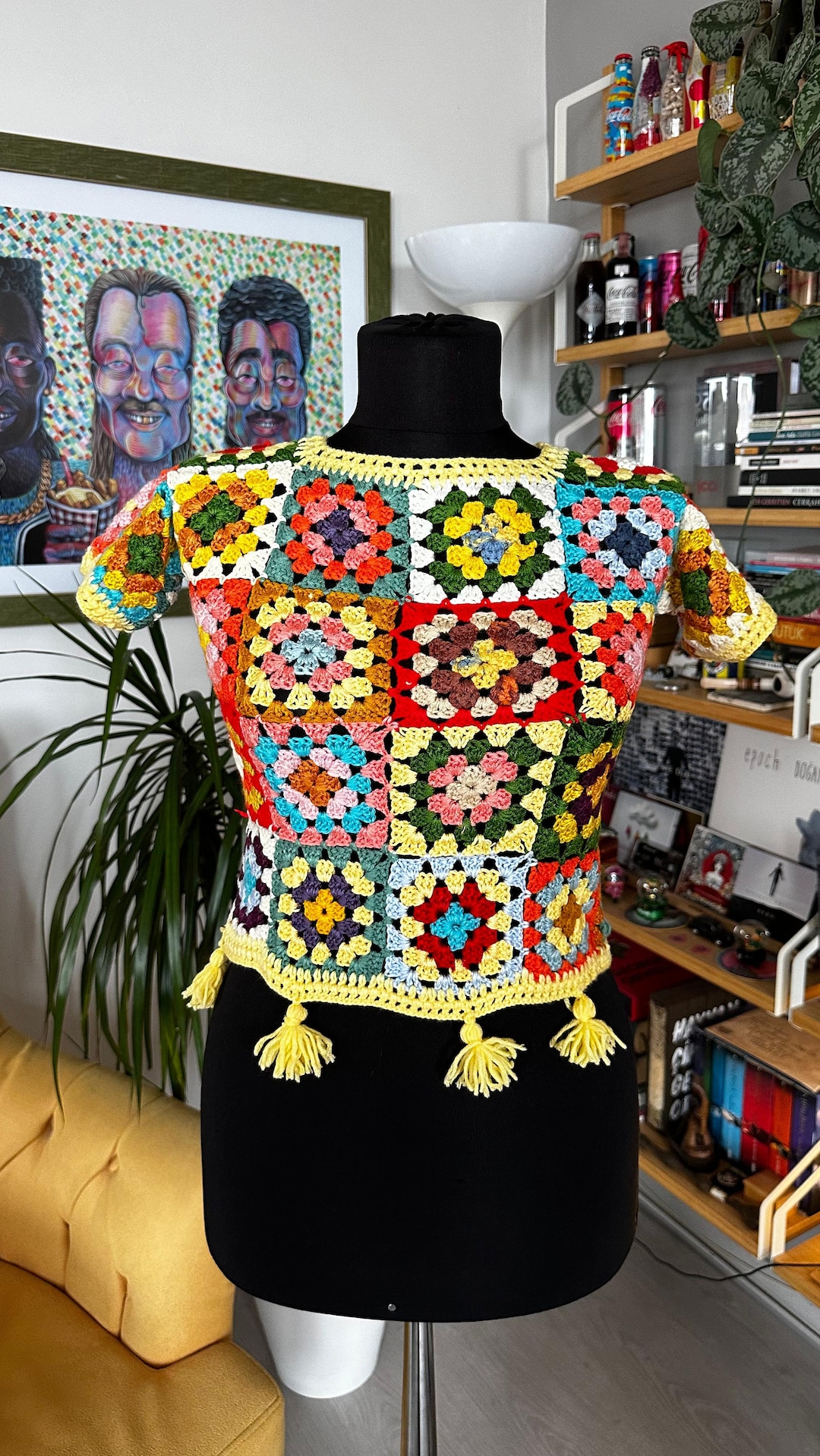 Finished Crochet Tops, Crochet Top, Handmade Crochet Top, Crochet Top ...