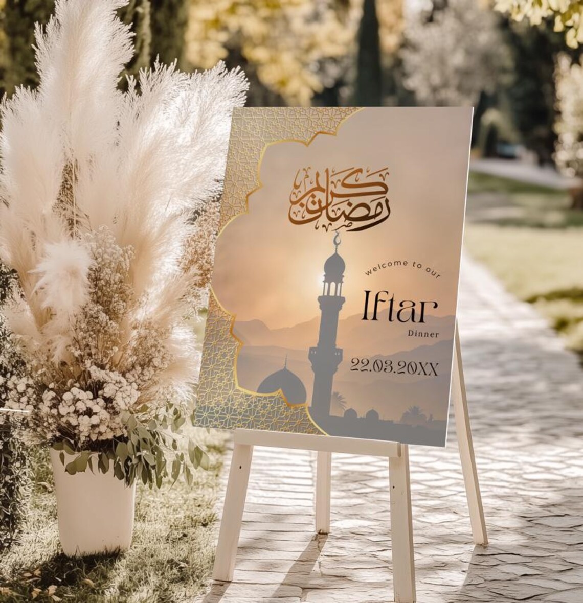Ramadan Iftar Welcome Sign, Ramadan Decor, Eid Decor, Iftar Welcome ...