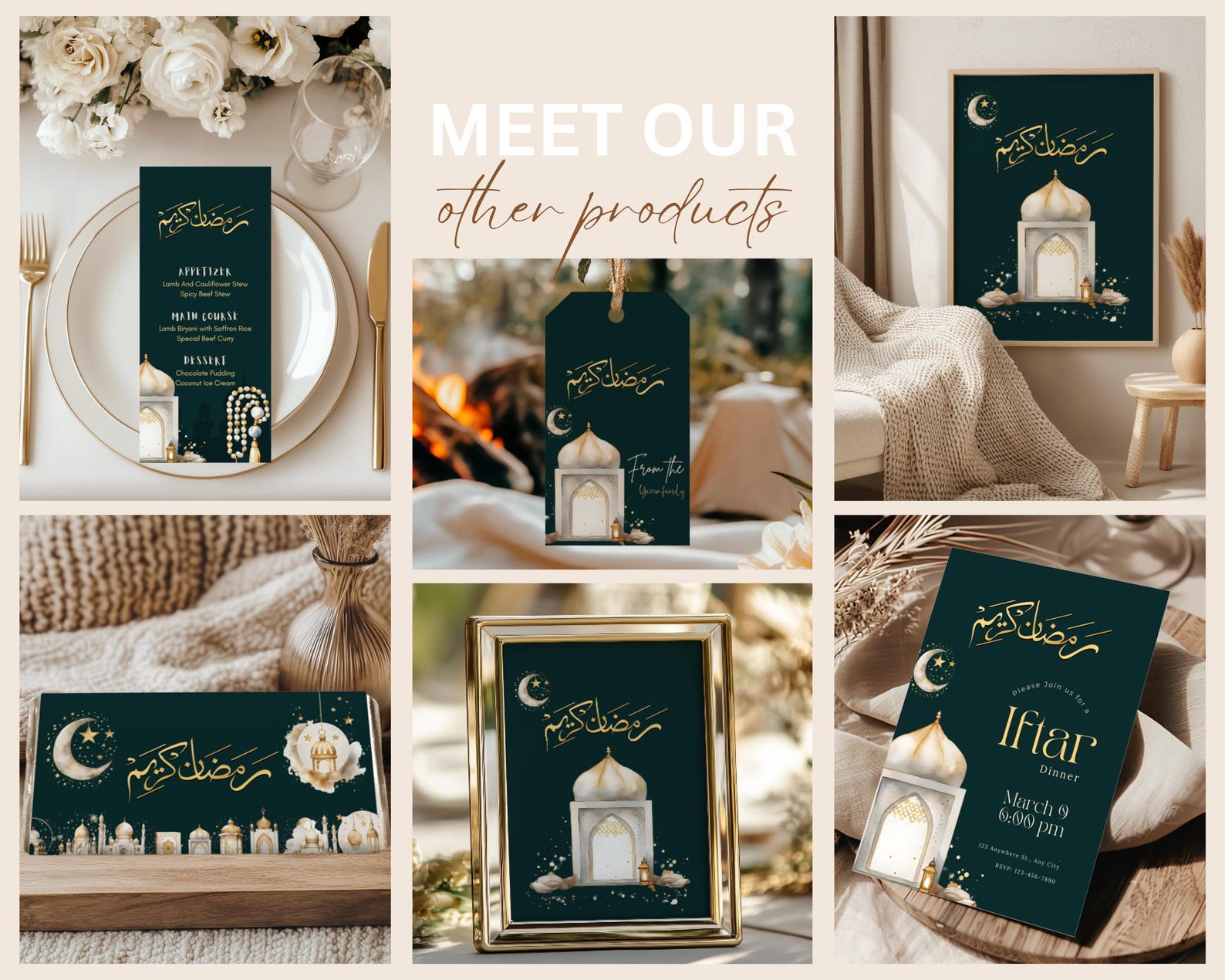 Eid Al Fitr Gift Box Party Favors for Eid Al Fitr, Gable Boxe for ...