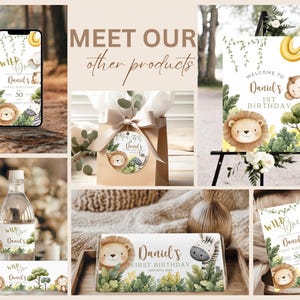 Wildflower Baby Shower Gable Box Label Editable Baby in Bloom Floral ...