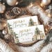 Christmas Chocolate Bar Wrapper Template Editable Candy Bar Wrapper ...