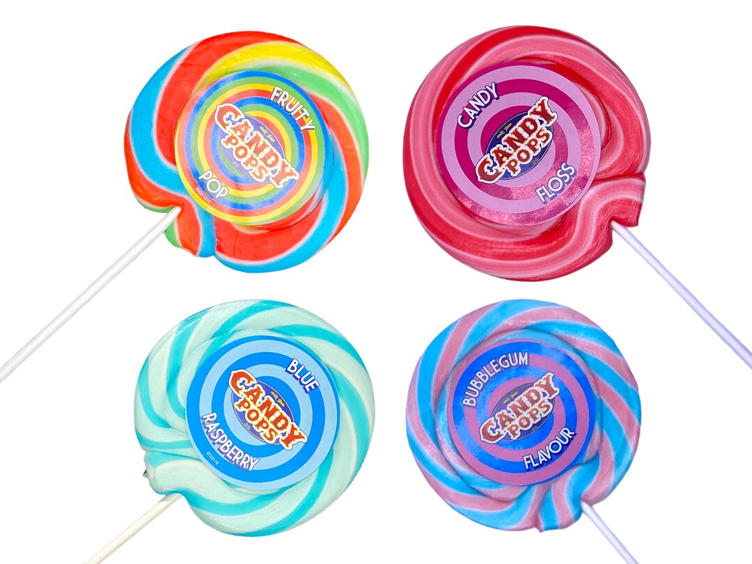 XL Lollipops - Swirly Lollies - Cake Toppers - Cake Decorations ...