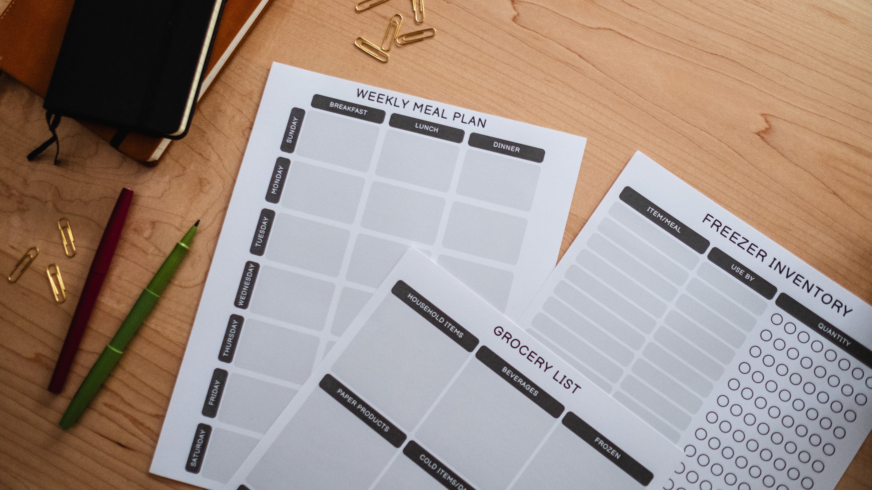 Meal Planning Bundle - Etsy