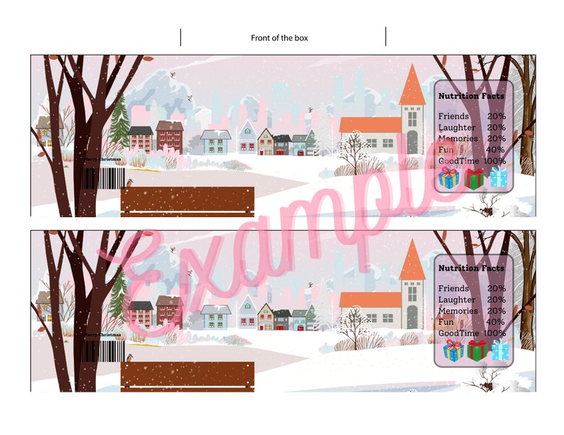 Pringle Can, Pringles Template, Pringles Christmas, Christmas Eve Box ...