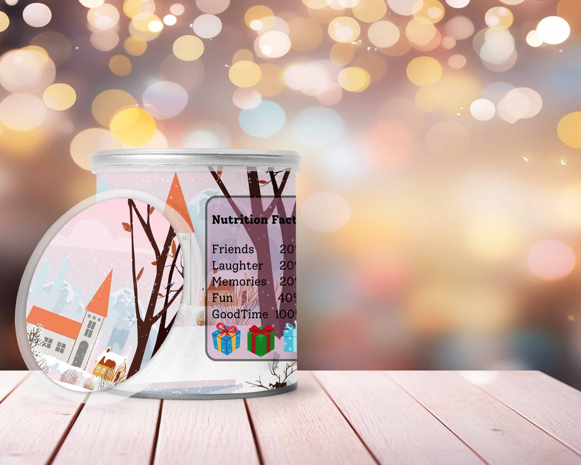 Pringle Can, Pringles Template, Pringles Christmas, Christmas Eve Box ...