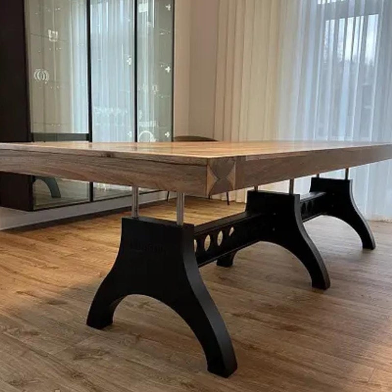 Industrial Style Kitchen Table - Etsy