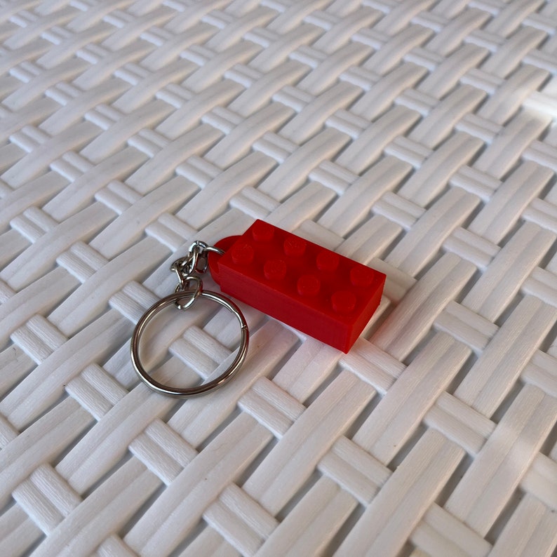 Pocket Brick Keychain 3D Printed Brick Keychain - Etsy
