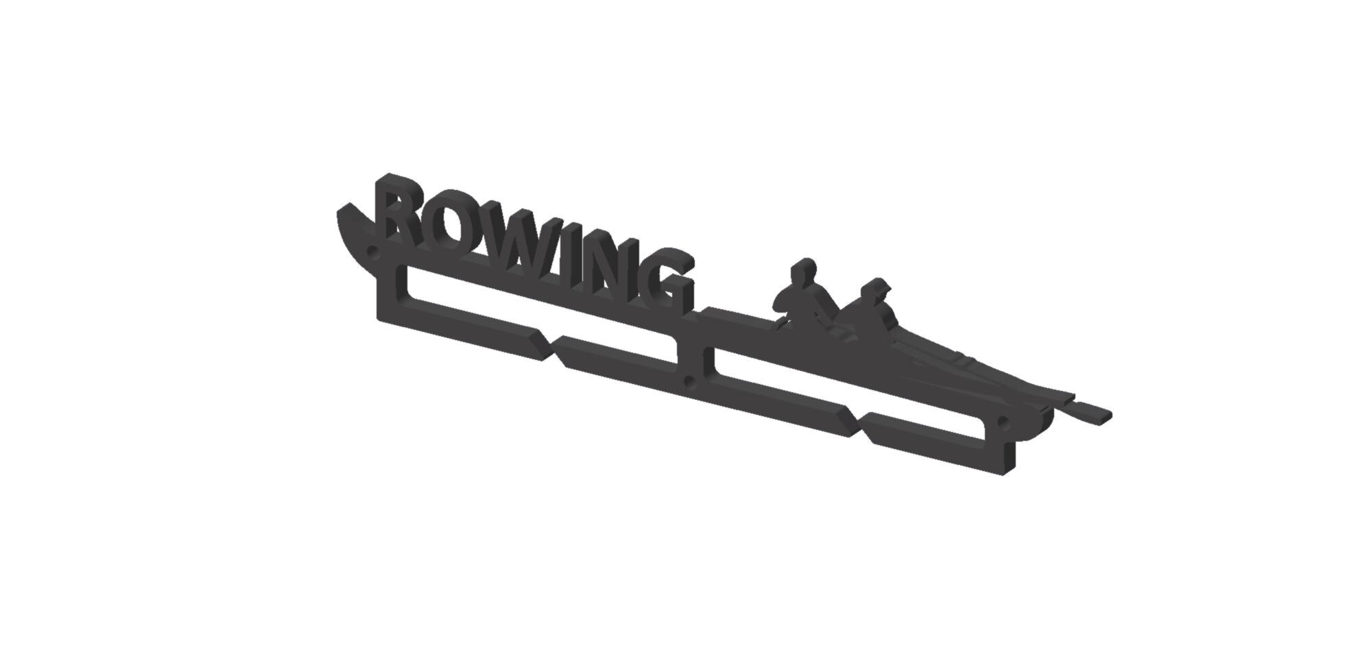 Digital Rowing Medal Hanger – STL File for 3D Printing - Etsy