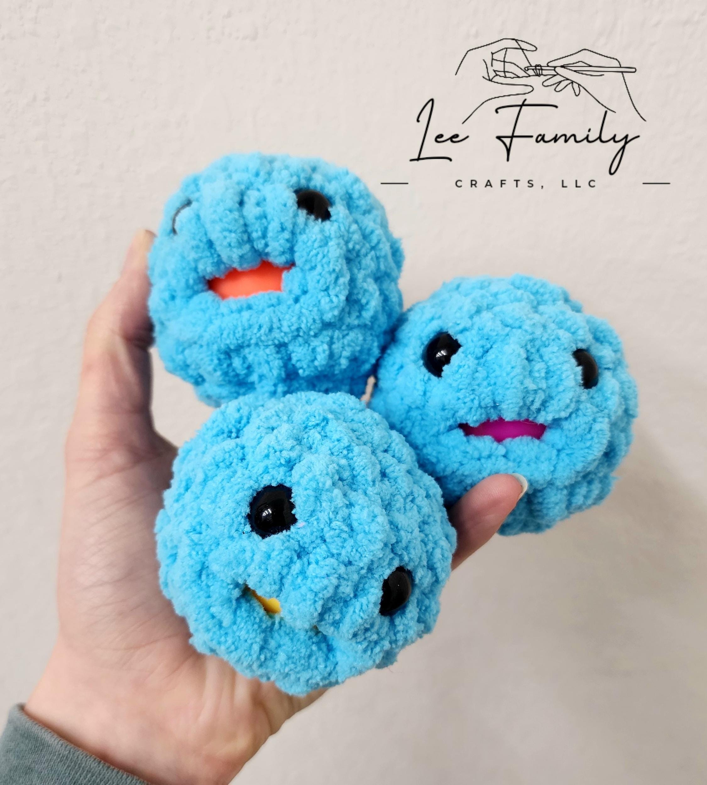 Stress Ball | Stress Blob | Autism Sensory Toy | Fidget Toy | Crochet ...