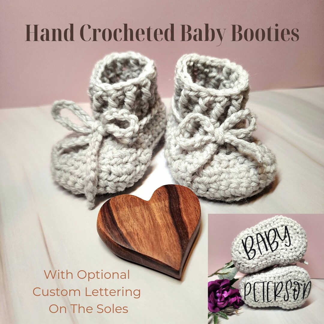 Baby Booties | Personalized Baby Booties | Baby Shoes | Tightening Shoe ...