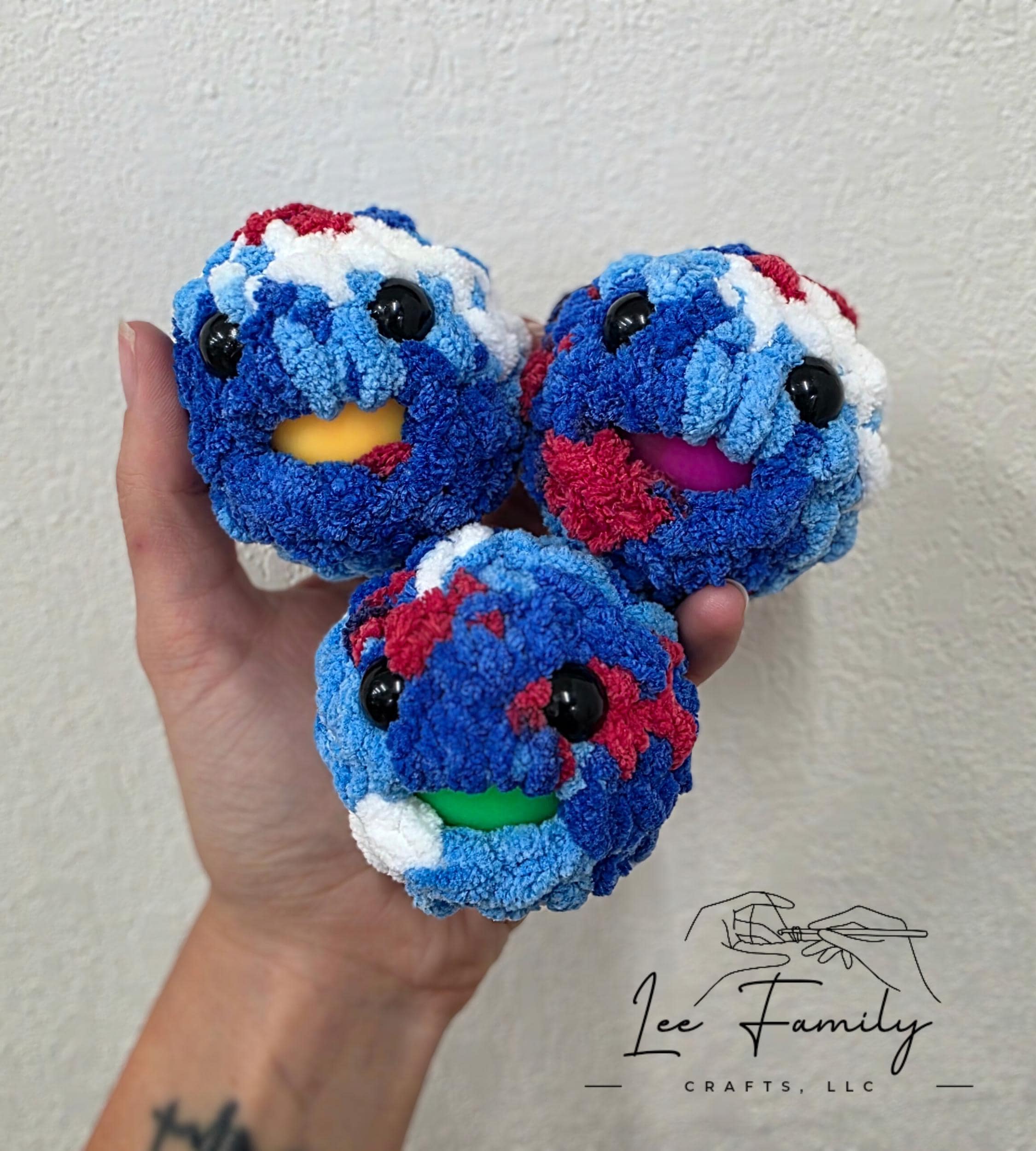 Stress Ball | Stress Blob | Autism Sensory Toy | Fidget Toy | Crochet ...