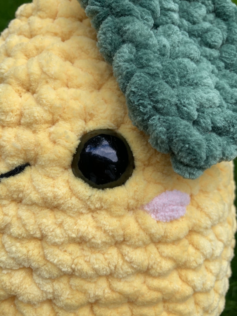 Jumbo Lemon Amigurumi Soft Plush Toy - Etsy