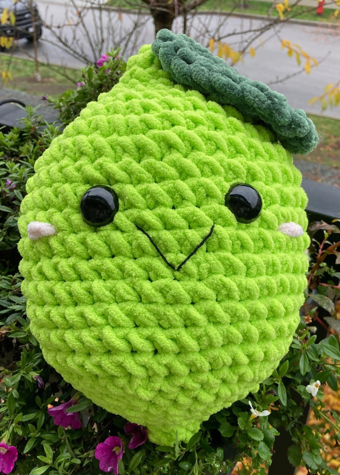 Lime, Jumbo Amigurumi Crochet Lime Plushi - Etsy