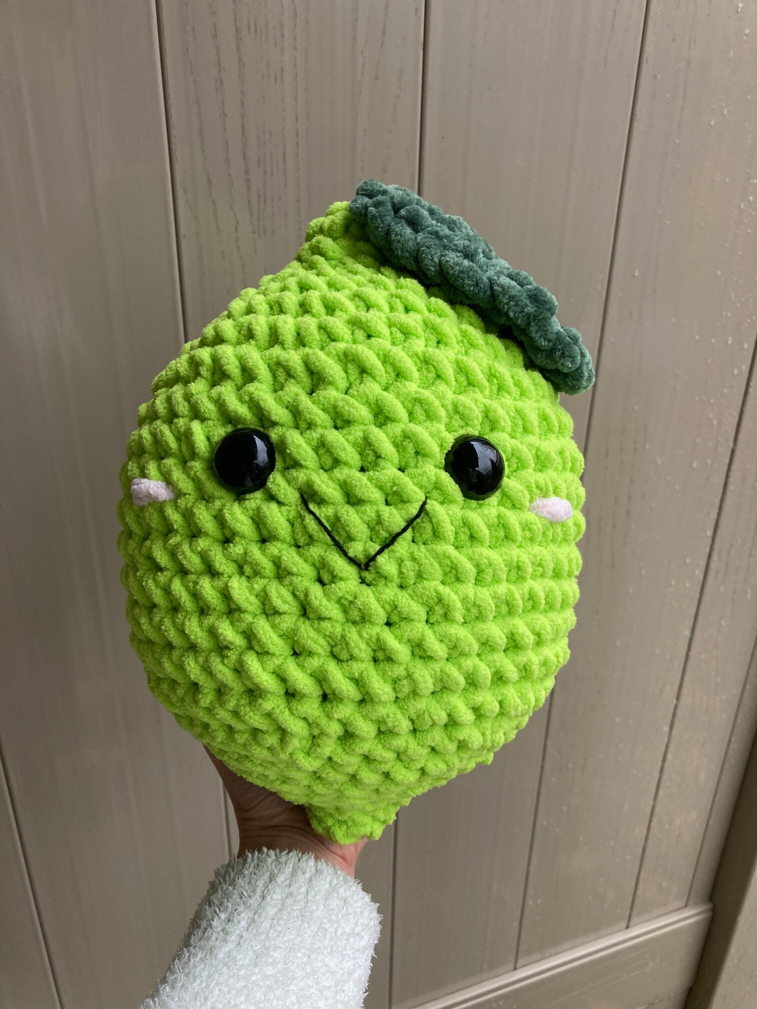 Lime, Jumbo Amigurumi Crochet Lime Plushi - Etsy