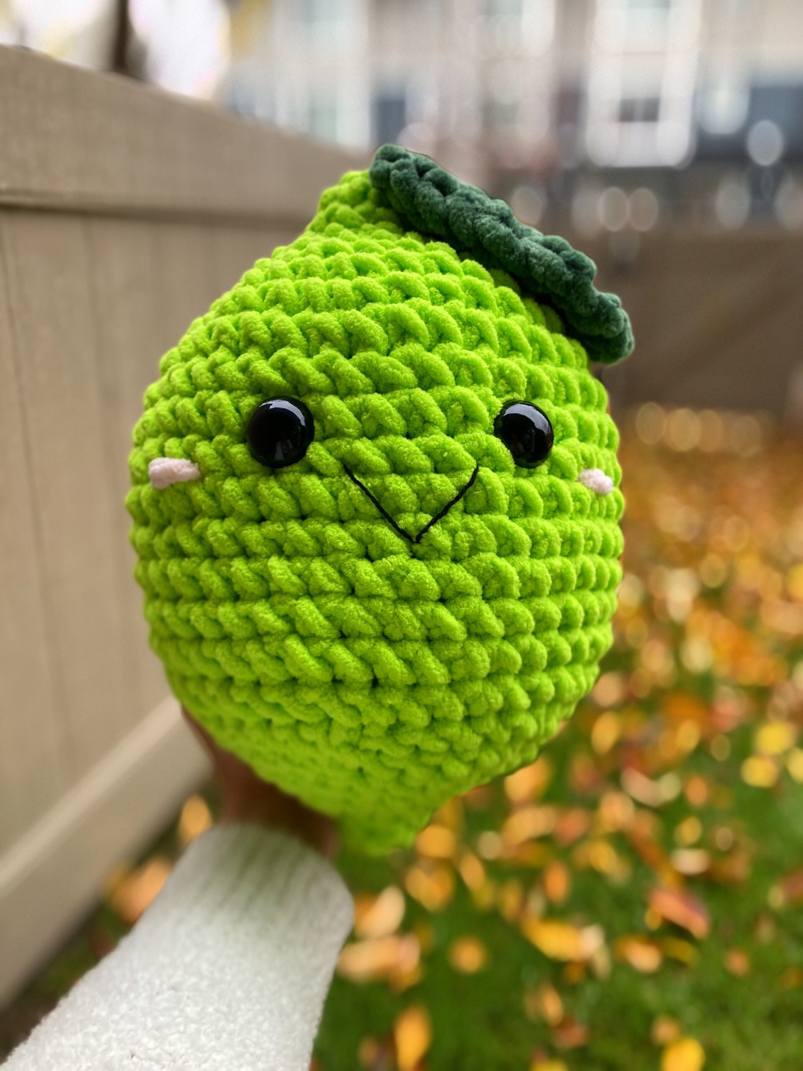 Lime, Jumbo Amigurumi Crochet Lime Plushi - Etsy