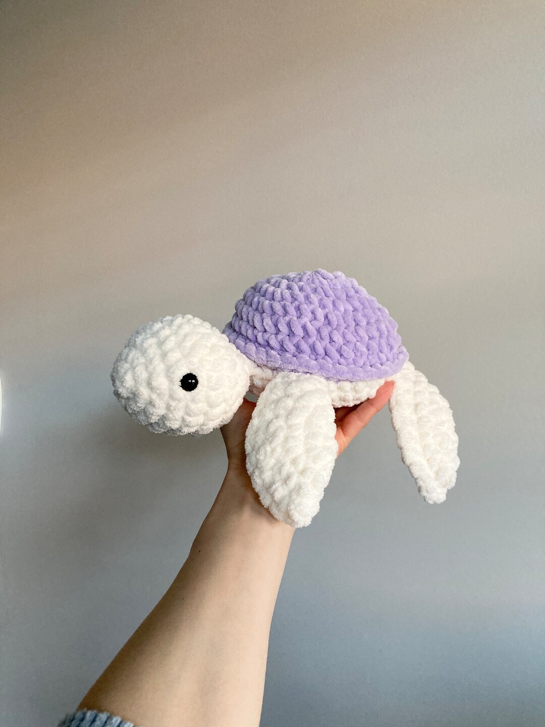 Turtle Plushie, Crochet Turtle Stuffy - Etsy