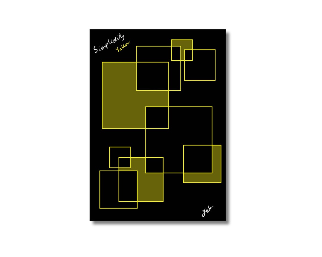 Minimalist Digital Wall Art Print Geometric A4 Printable Art 4 ...