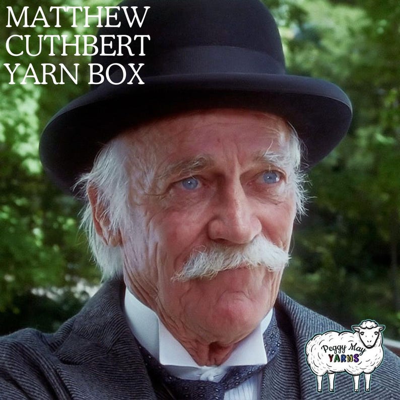 Matthew Cuthbert Yarn Box - Etsy