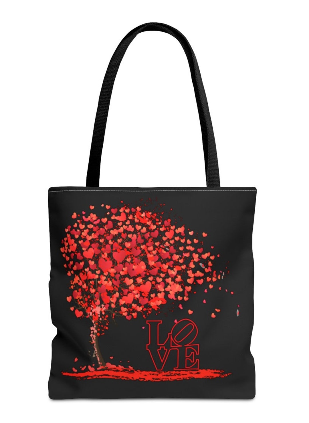 Reusable Bag, Valentine's Tote, Love Tote Bag, Valentines Gift, Love ...