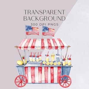 4th July Food Clipart, American Clip Art, Independence Day Pngs ...