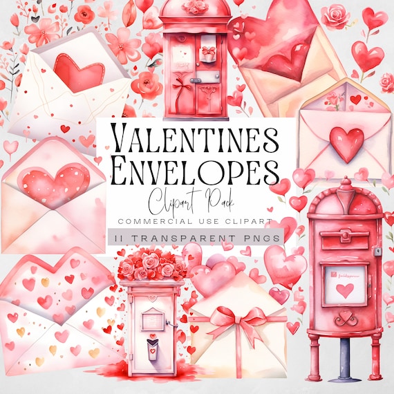 Valentine Mailbox Clip Art
