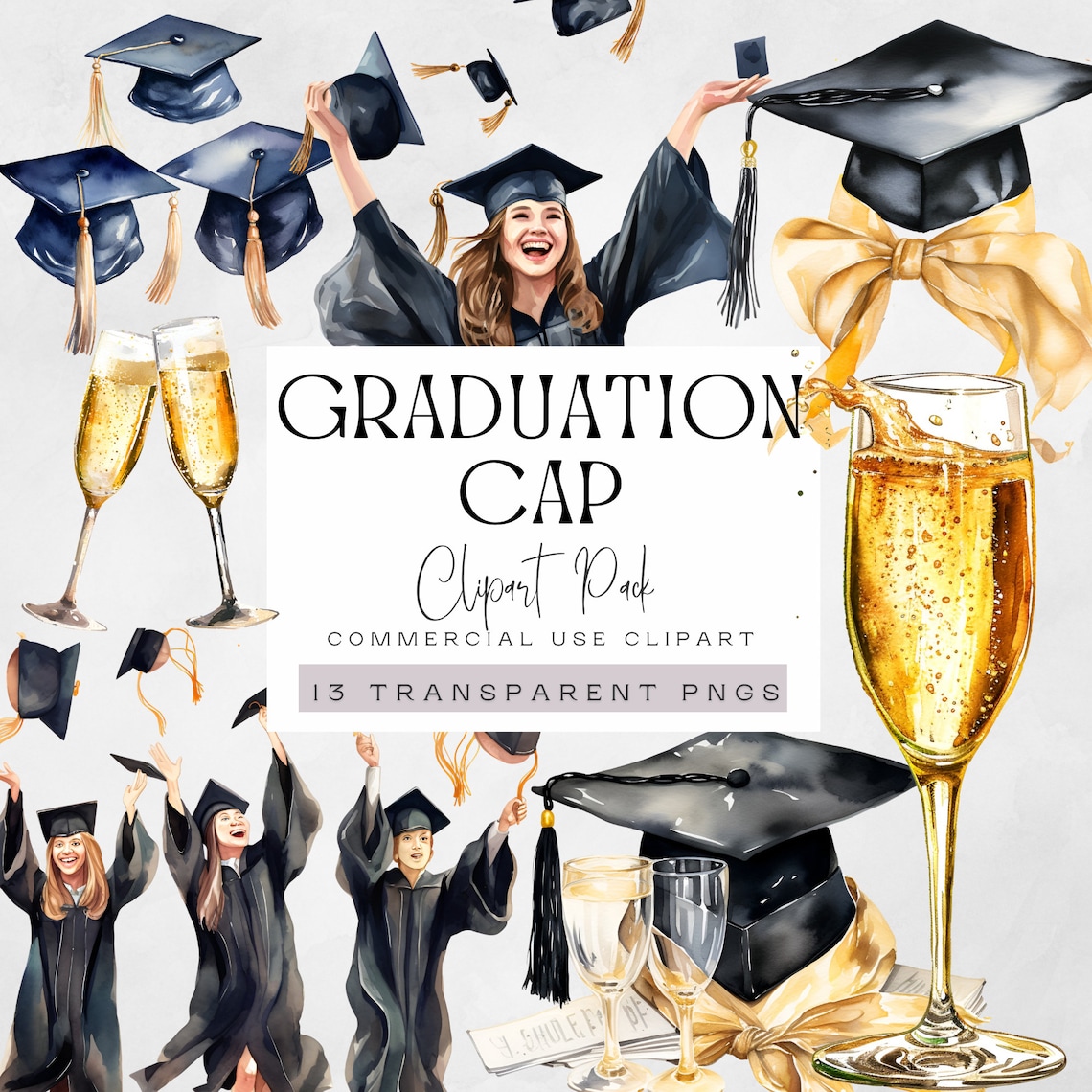Graduation Cap Transparent Png, Graduate Girl Student, Woman, Teacher ...