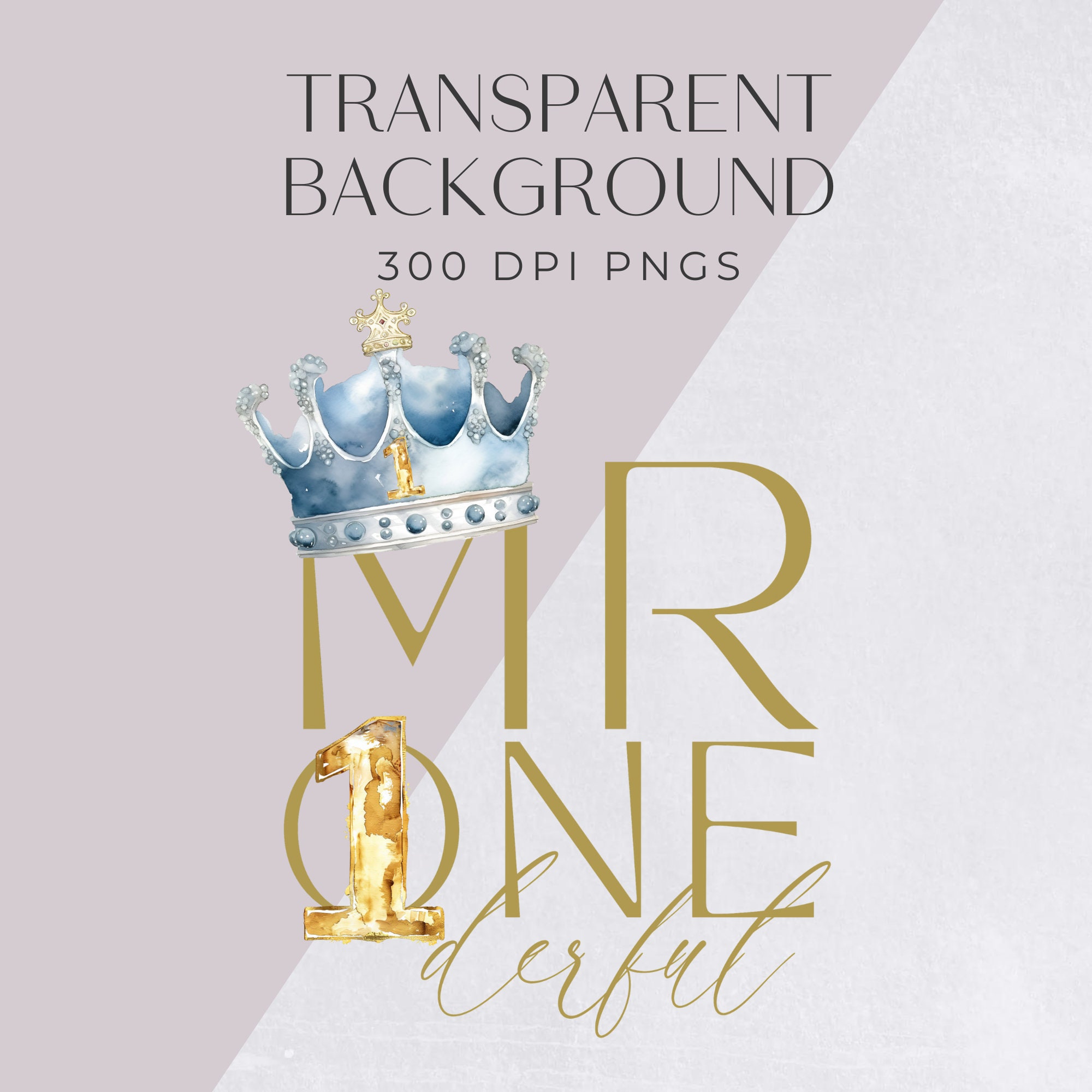 Mr Onederful Png Transparent | SINGLE IMAGE | Baby Boys First Birthday ...