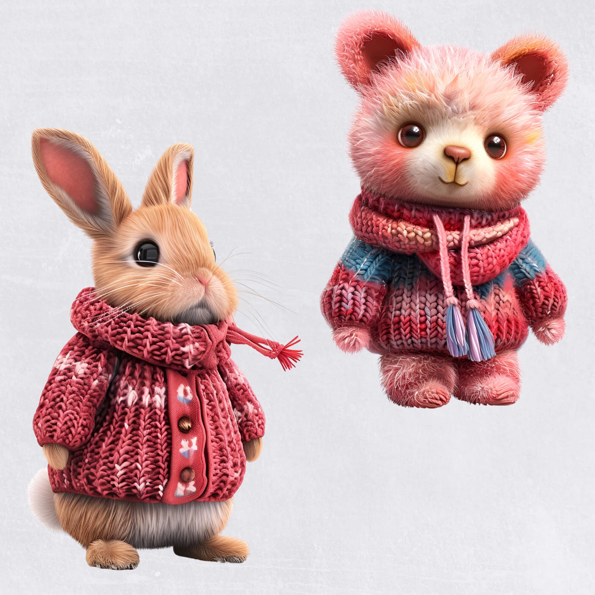 Cozy Sweater Watercolor Clipart, Autumn Jumper Weather Clip Art, Cute ...