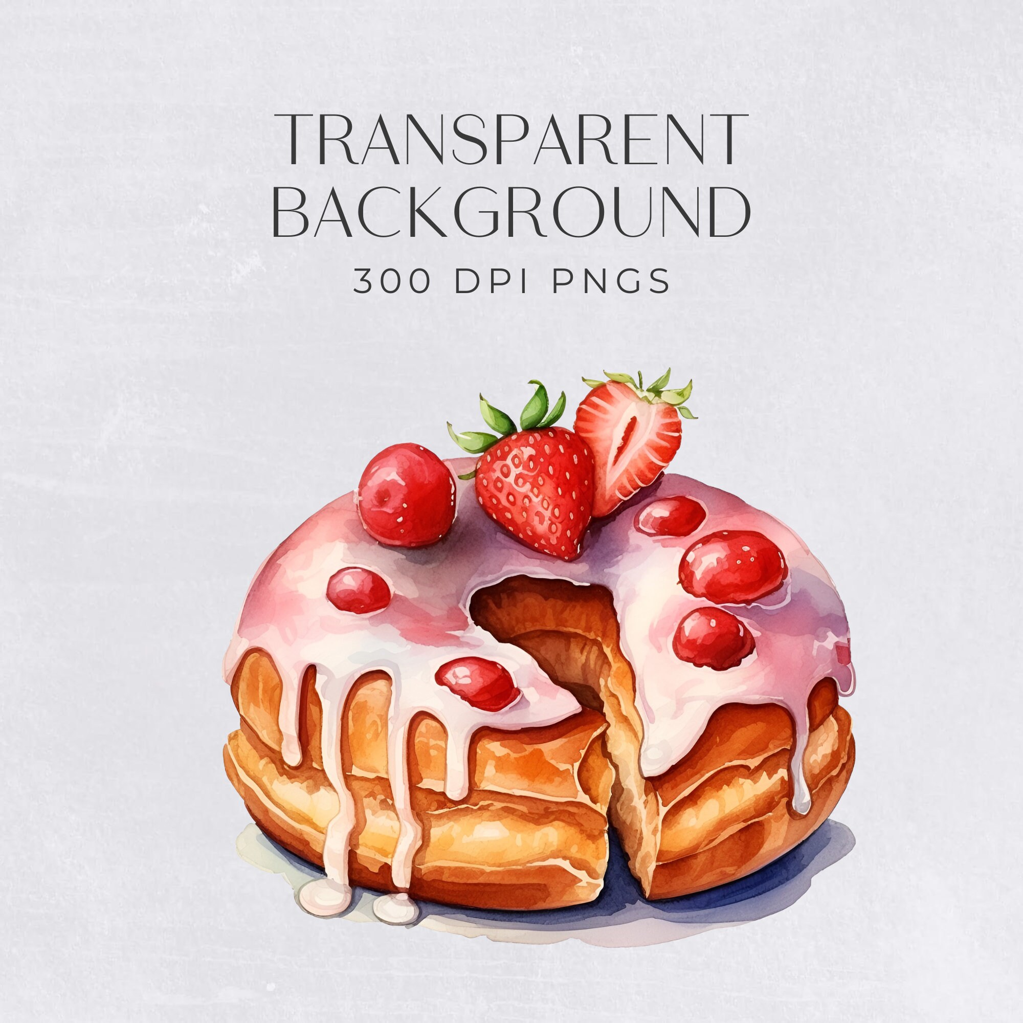 Pan Dulce Clipart, Watercolor Bakery and Bread, Mexican Sweet Bread ...