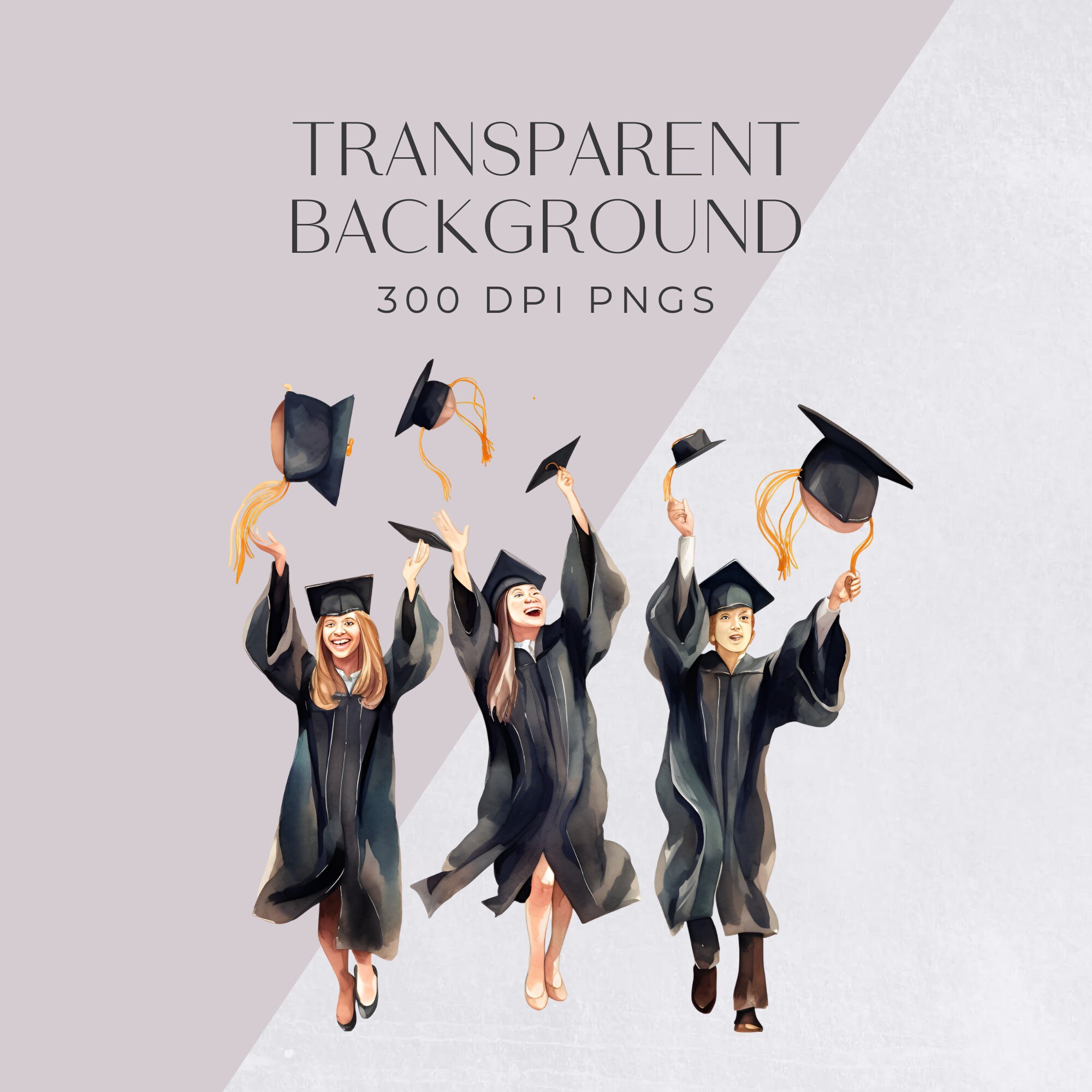 Graduation Cap Transparent Png, Graduate Girl Student, Woman, Teacher ...