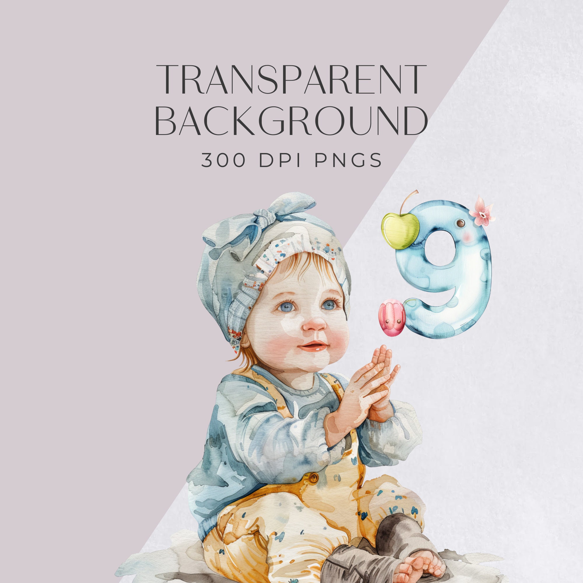 Monthly Milestone Clipart, Baby Girl Clip Art, Hello World Png, Infant ...