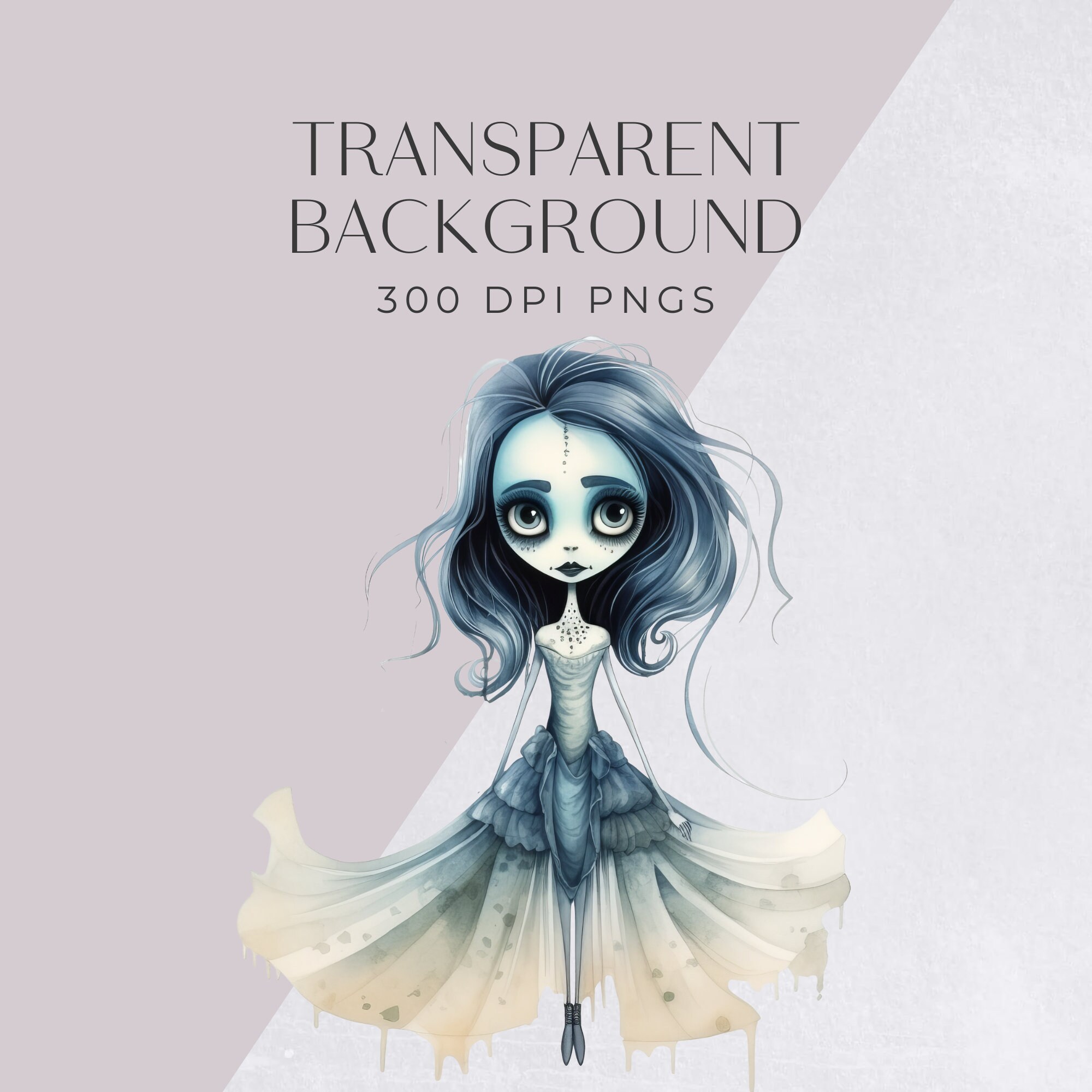 Skeleton Bride Png, Creepy Voodoo Doll Clipart, Haunted Halloween ...