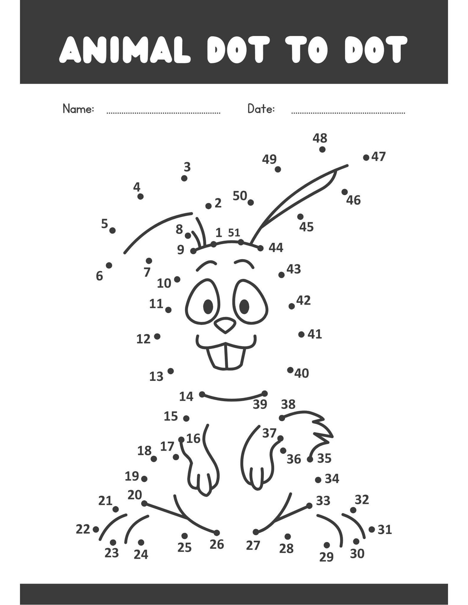 Animal Dot-to-dot Adventure: Connecting the Dots, Unleashing the Wild ...