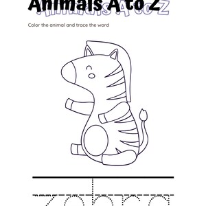 ABC Color Animal Book: A Vibrant Journey Through the Alphabet - Etsy