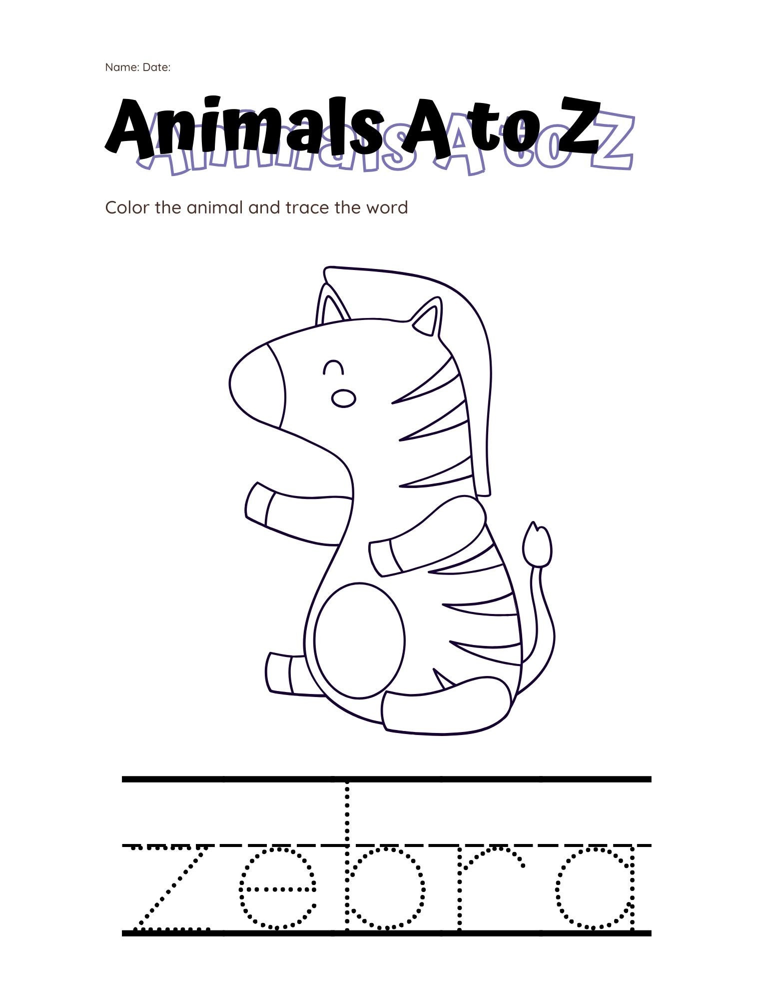 ABC Color Animal Book: A Vibrant Journey Through the Alphabet - Etsy