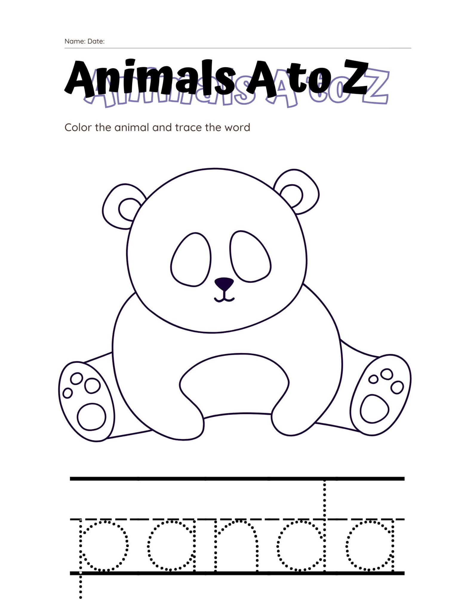 ABC Color Animal Book: A Vibrant Journey Through the Alphabet - Etsy