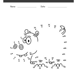 Animal Dot-to-dot Adventure: Connecting the Dots, Unleashing the Wild ...