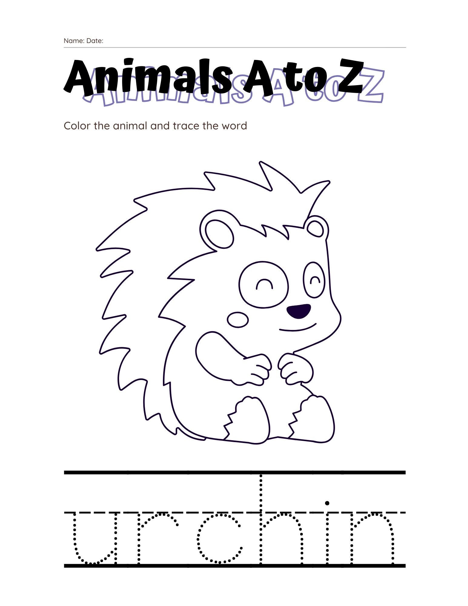 ABC Color Animal Book: A Vibrant Journey Through the Alphabet - Etsy