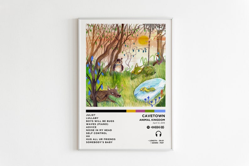 Cavetown Animal Kingdom Album Poster / Album Cover Poster / - Etsy