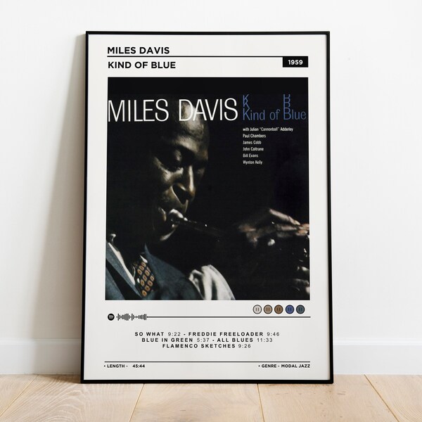 Miles Davis Poster - Etsy