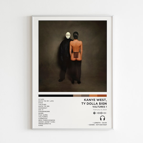 Kanye West Vultures - Etsy