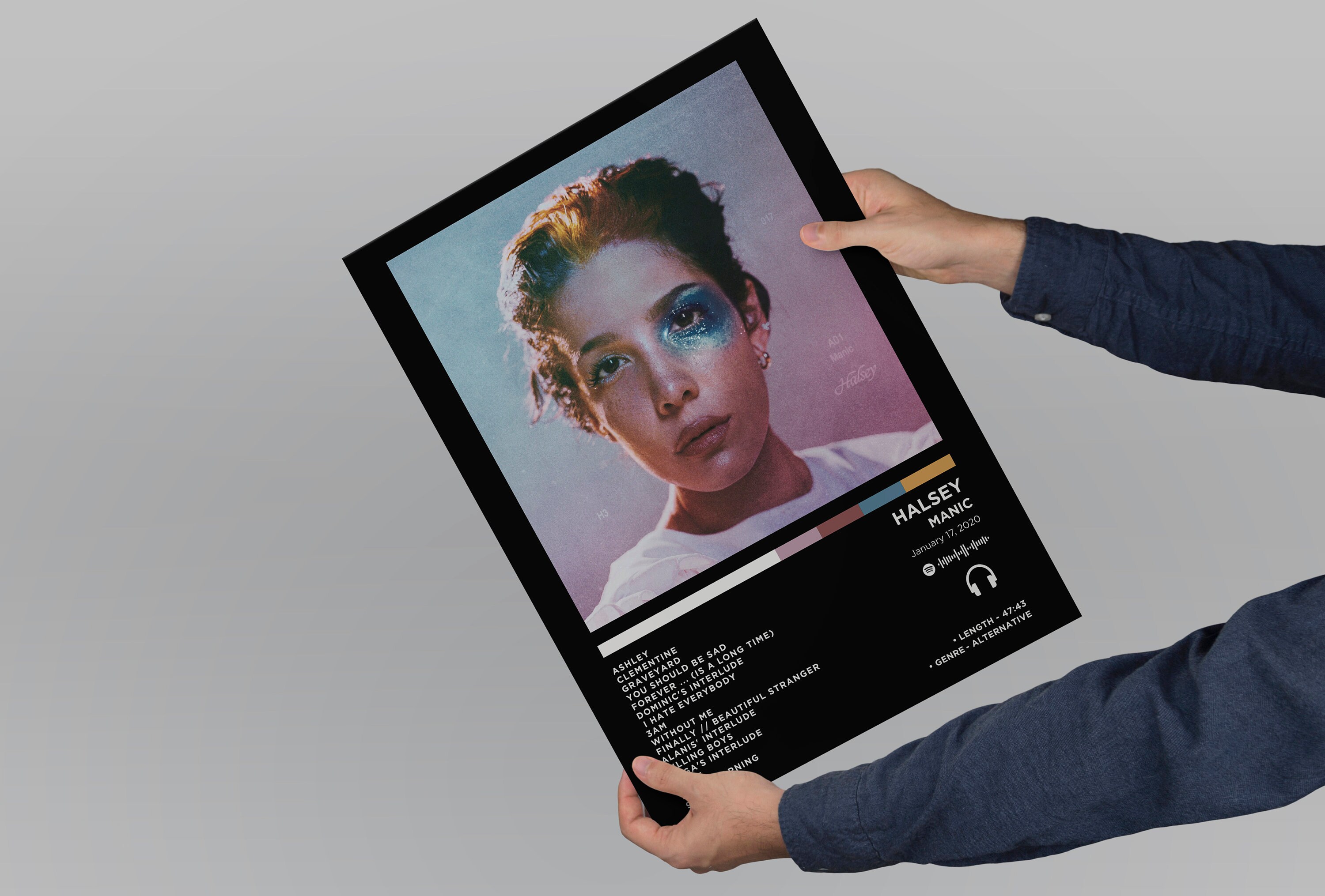 Halsey Manic Album Poster / Album Cover Poster / Music Gift - Etsy